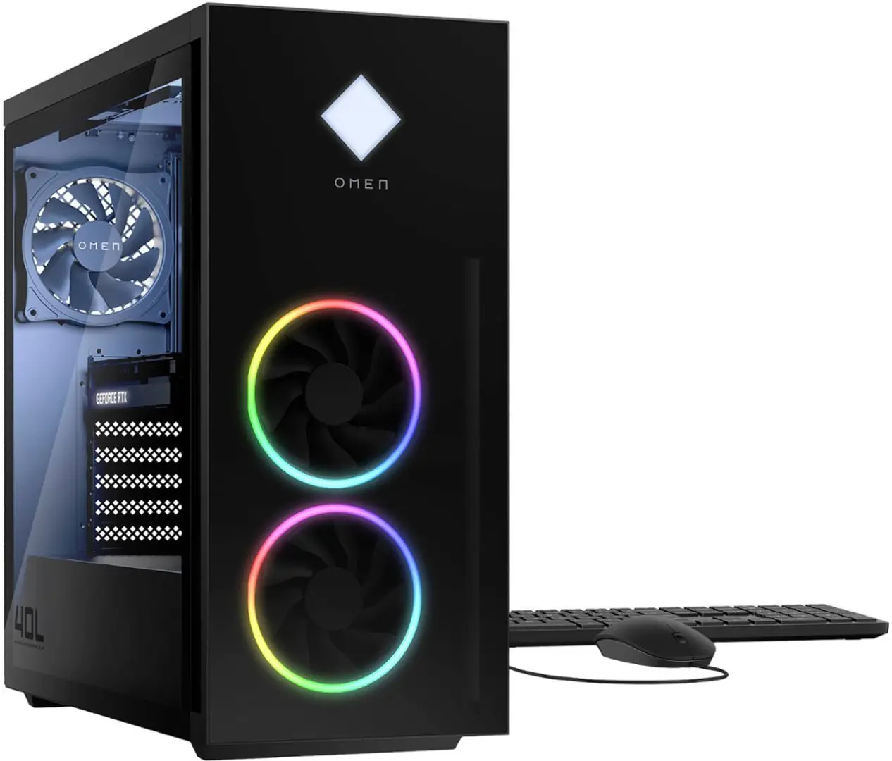 HP OMEN - 40L Gaming Desktop - AMD Ryzen 5 7600 - 16GB DDR5 Memory ...